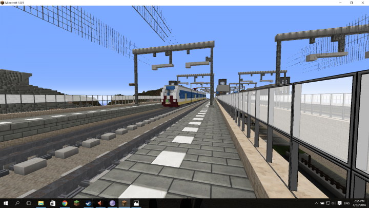 Train Station: Dutch Trainstation & Train Minecraft Map