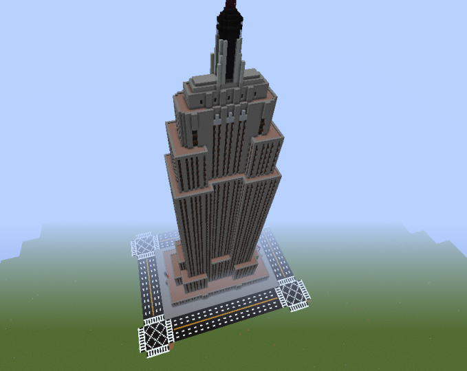 Empire State Building Minecraft Map