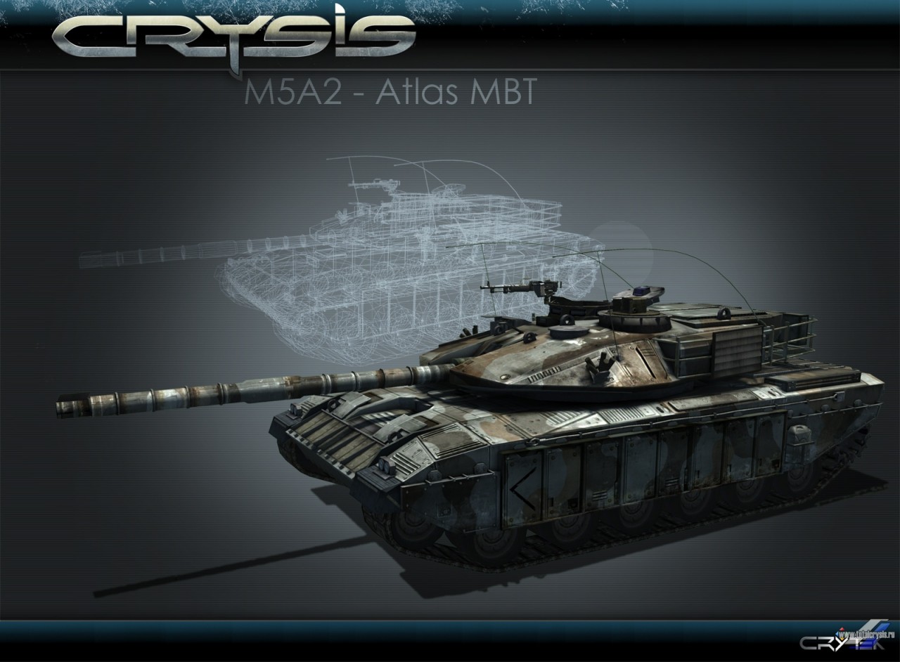 Crysis - M5A2 Atlas MBT & Gauss Tank Minecraft Map