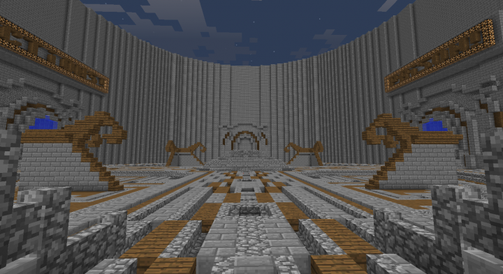 Small Hub server spawn Minecraft Map