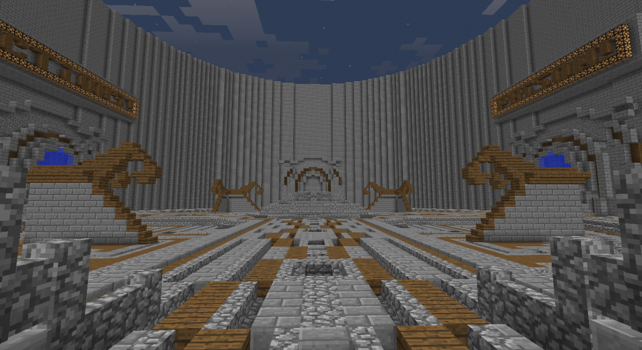 Small Hub server spawn Minecraft Map