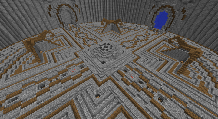 Small Hub server spawn Minecraft Map