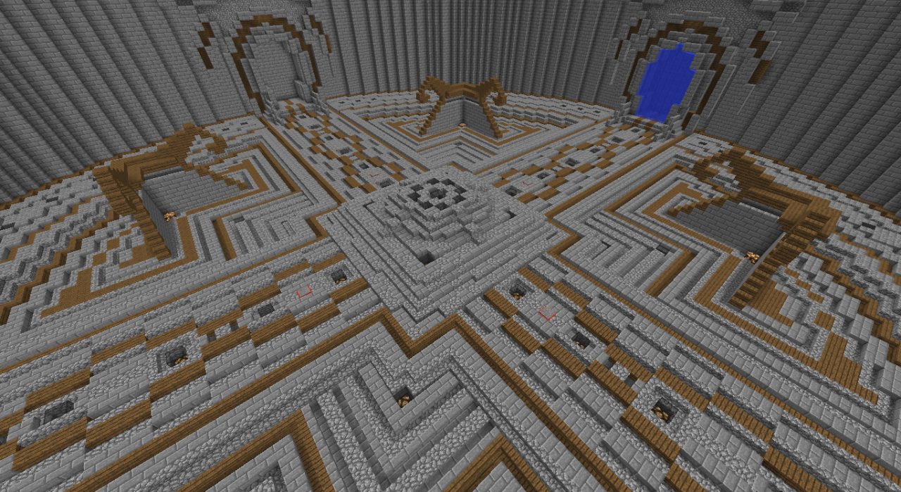 Small Hub server spawn Minecraft Map