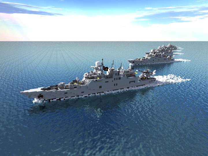 Antártida Class Corvette CPC-150 Minecraft Map