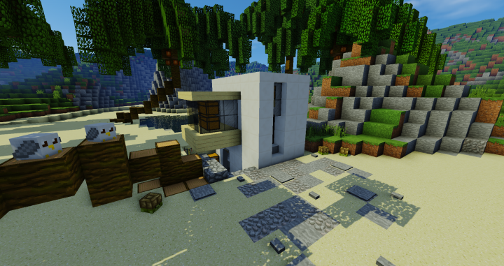 Modern House - 7x7 Minecraft Map
