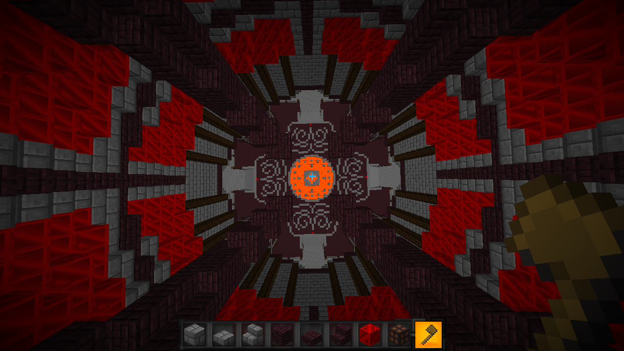 Amazing Nether Themed Faction Server Spawn Minecraft Map