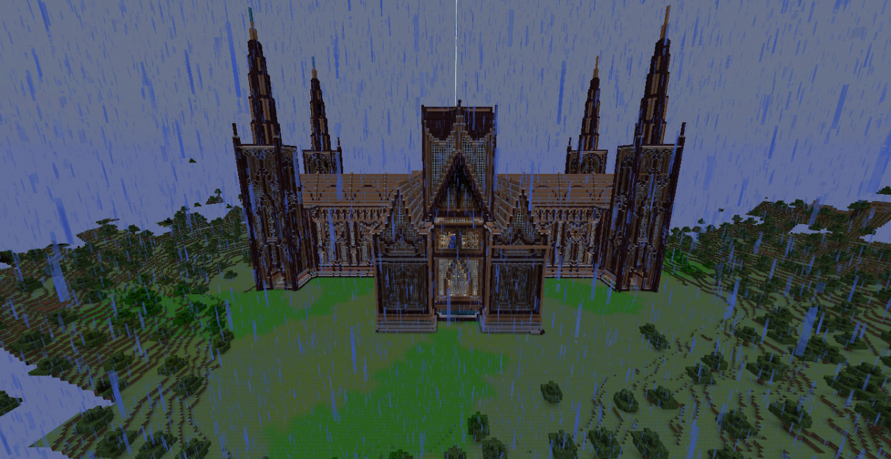 Showcase of Unfinished Builds Minecraft Map