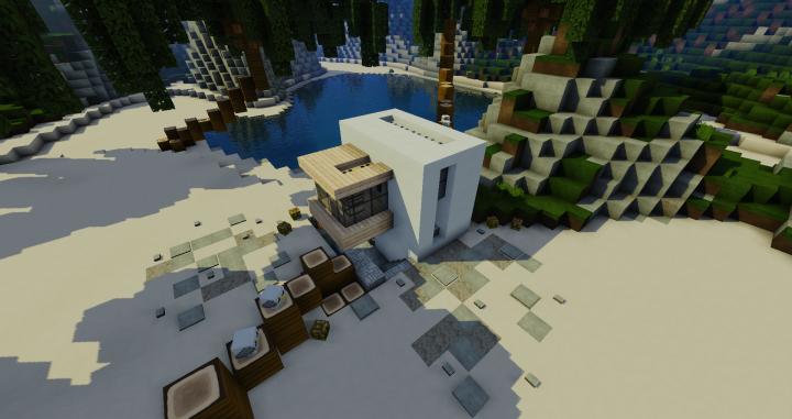 Modern House - 7x7 Minecraft Map