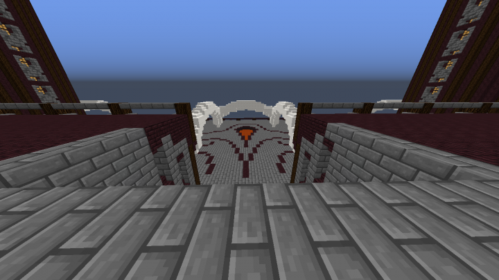 Amazing Nether Themed Faction Server Spawn Minecraft Map