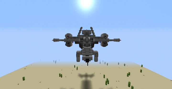 Crysis - MV-24H Vulture VTOL Minecraft Map