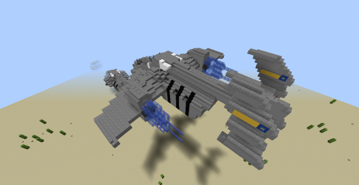 Crysis - MV-24H Vulture VTOL Minecraft Map