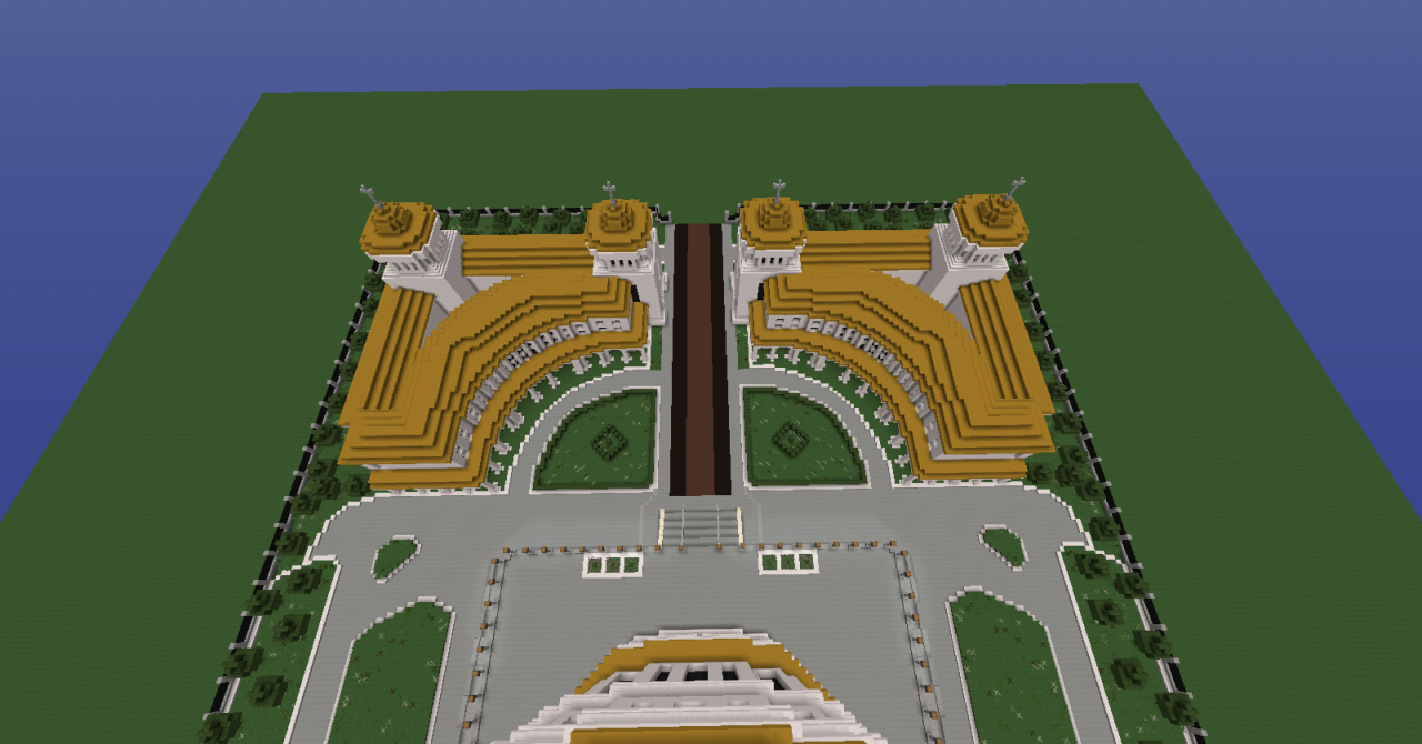 The Cathedral Mantuirii Neamului Bucharest (Romania) Minecraft Map