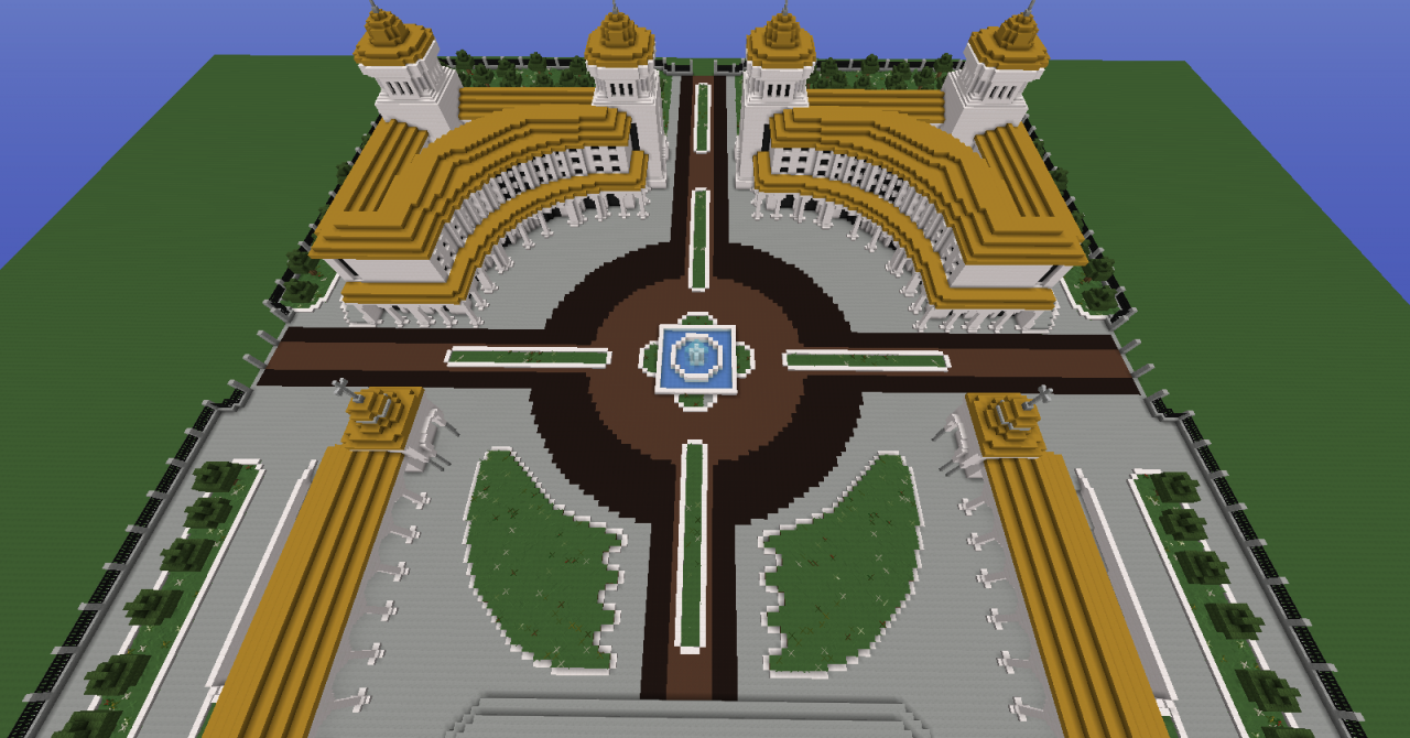 The Cathedral Mantuirii Neamului Bucharest (Romania) Minecraft Map