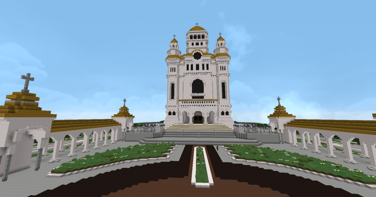 The Cathedral Mantuirii Neamului Bucharest (Romania) Minecraft Map
