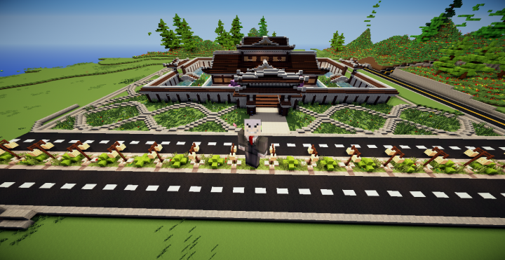 Japanese Temple Minecraft Map