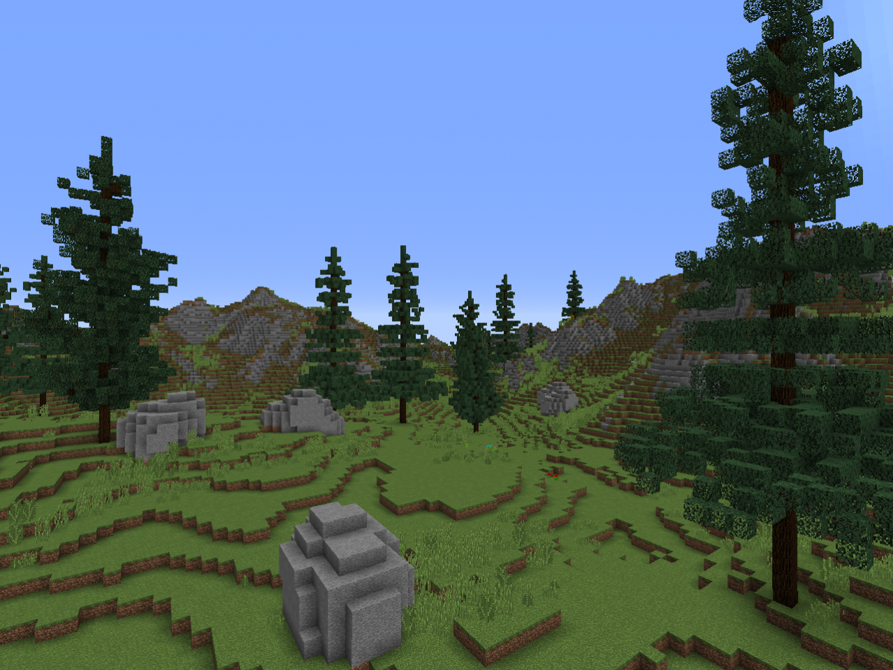 Alpine Mountains - Worldpainter Terrain Minecraft Map