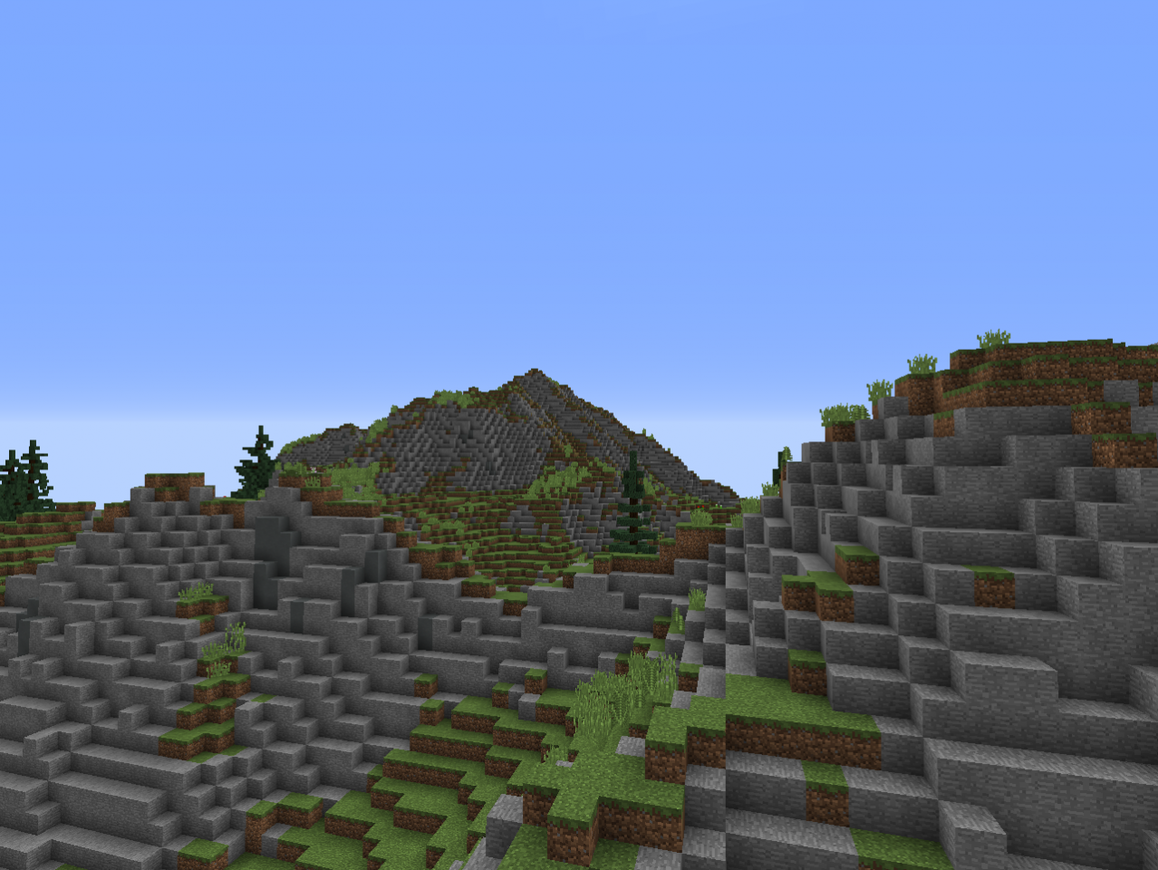 Alpine Mountains - Worldpainter Terrain Minecraft Map