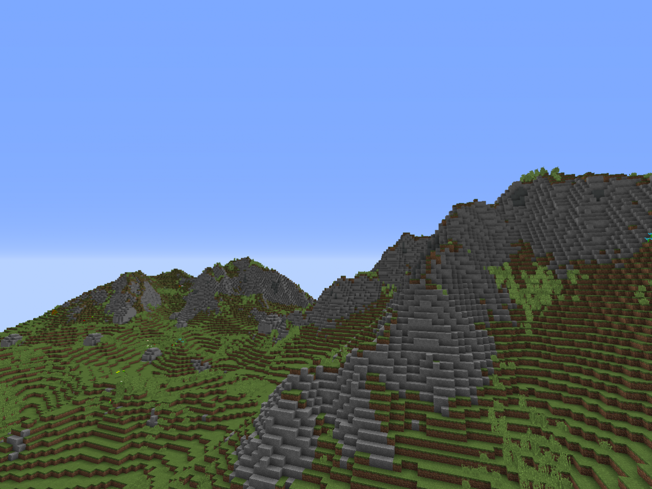 Alpine Mountains - Worldpainter Terrain Minecraft Map