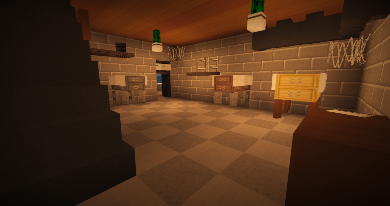 Funeral Home & Morgue Minecraft Map