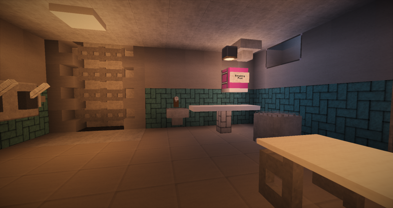 Funeral Home & Morgue Minecraft Map