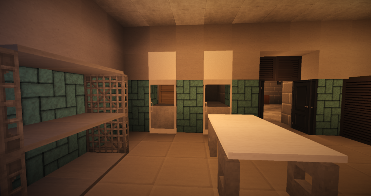 Funeral Home & Morgue Minecraft Map