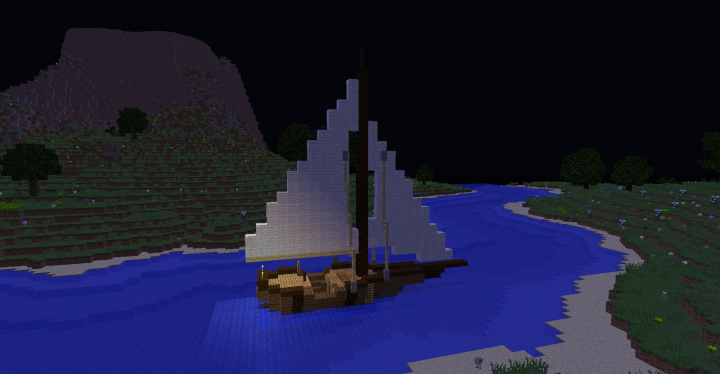 Small Sail Boats Minecraft Map