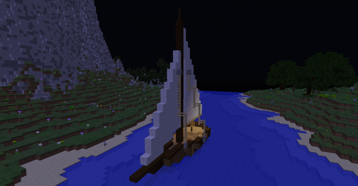 Small Sail Boats Minecraft Map
