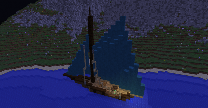 Small Sail Boats Minecraft Map