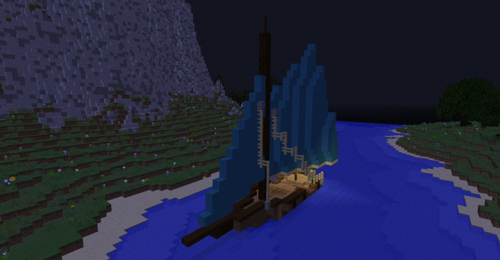 Small Sail Boats Minecraft Map