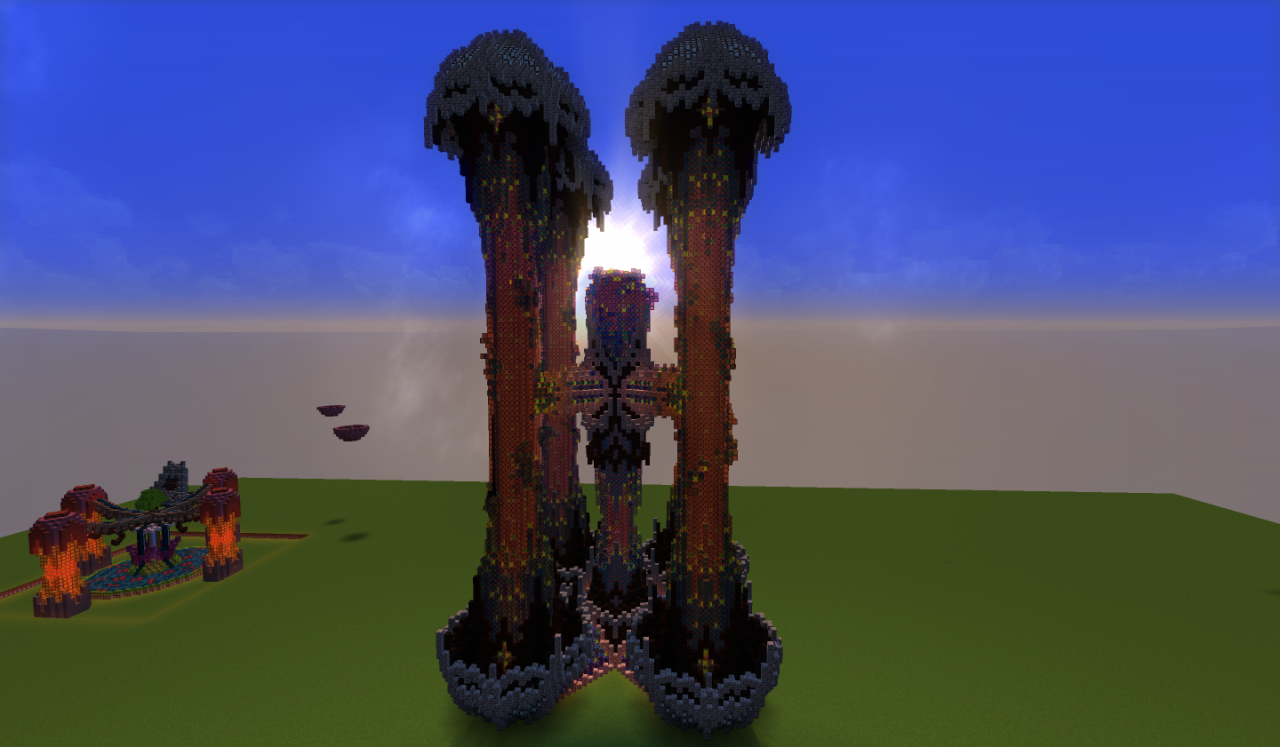 Magic Genrator MK2 and Tank Minecraft Map