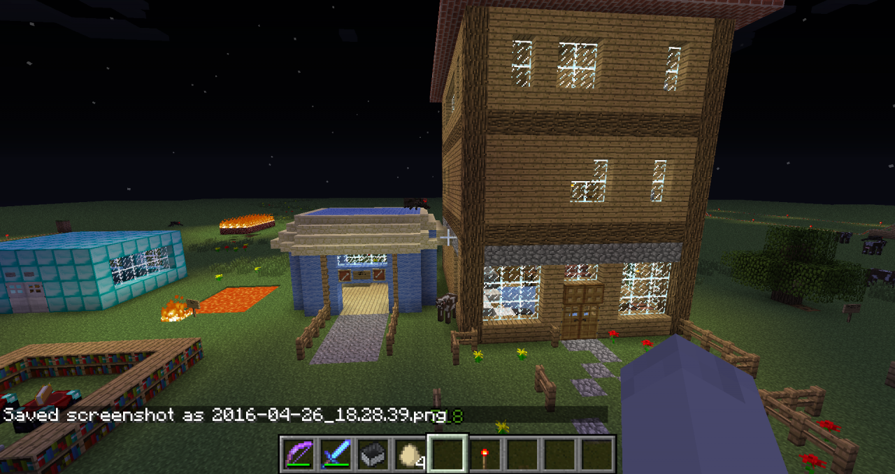 My Minecraft creative house in 1.5.2 Minecraft Map