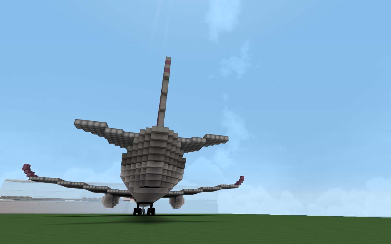 Airbus A350-900 XWB Minecraft Map