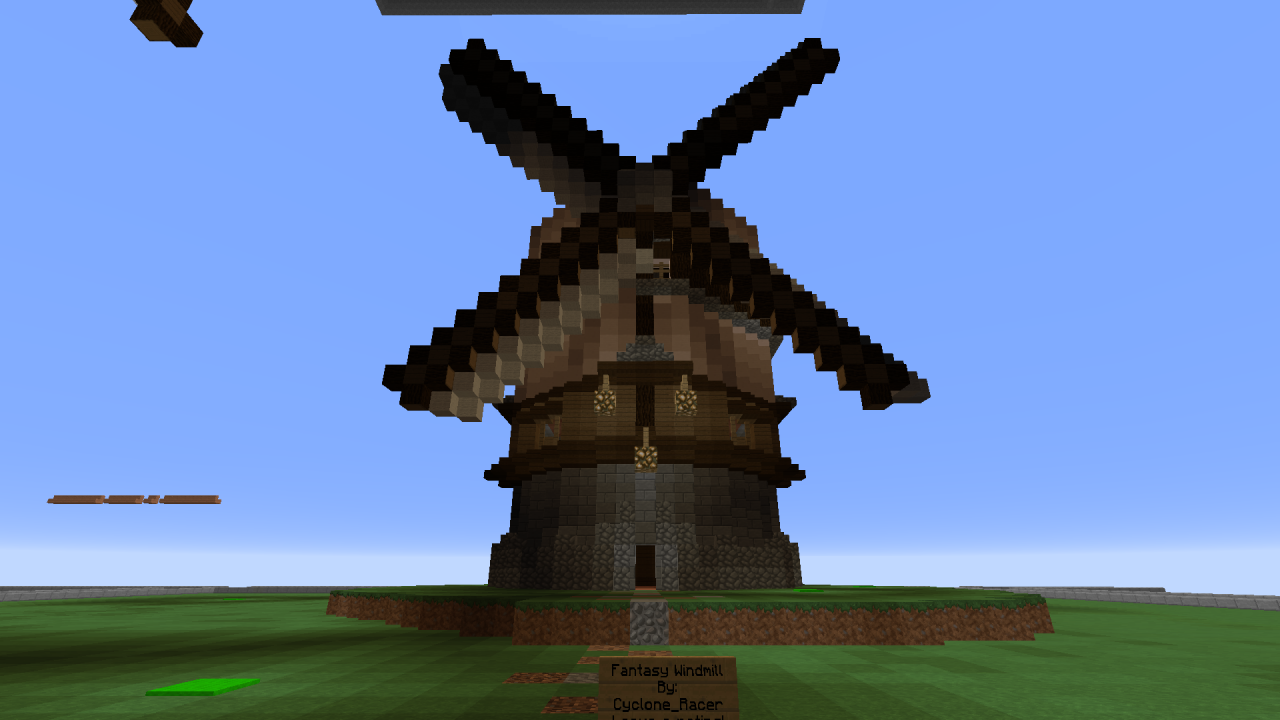 Fantasy Windmill Minecraft Project