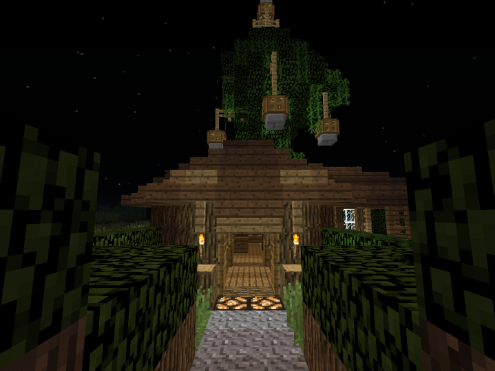Forest House Minecraft Map