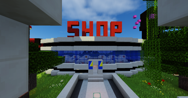 Epic Modern Spawn Minecraft Map