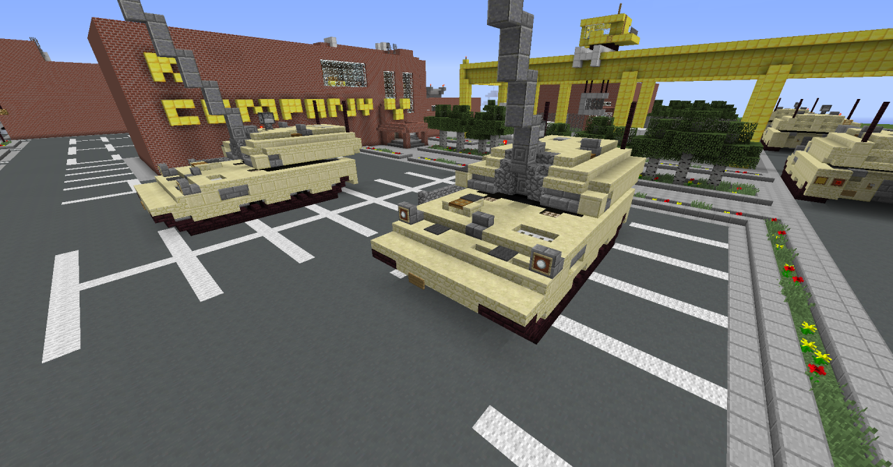Panzerhaubitze 2000 Minecraft Map