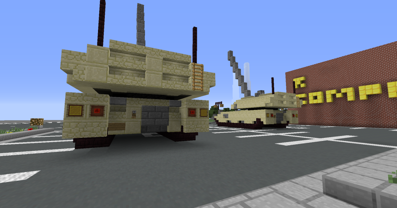 Panzerhaubitze 2000 Minecraft Map