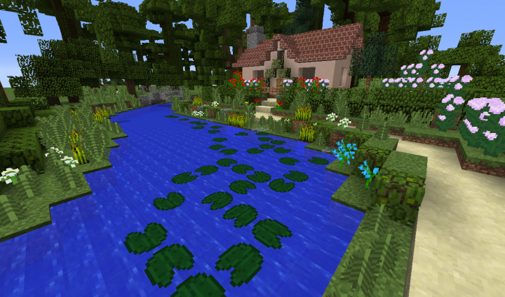 Swan Cottage Minecraft Map