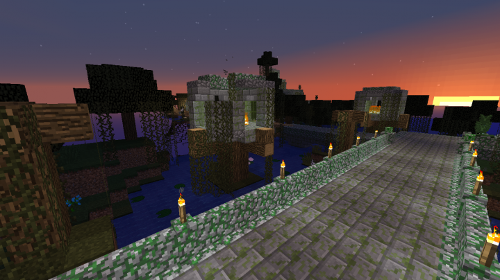 Lush Marshland Minecraft Map