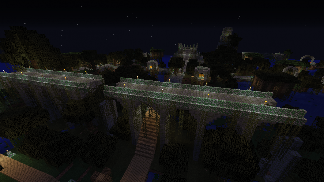 Lush Marshland Minecraft Map