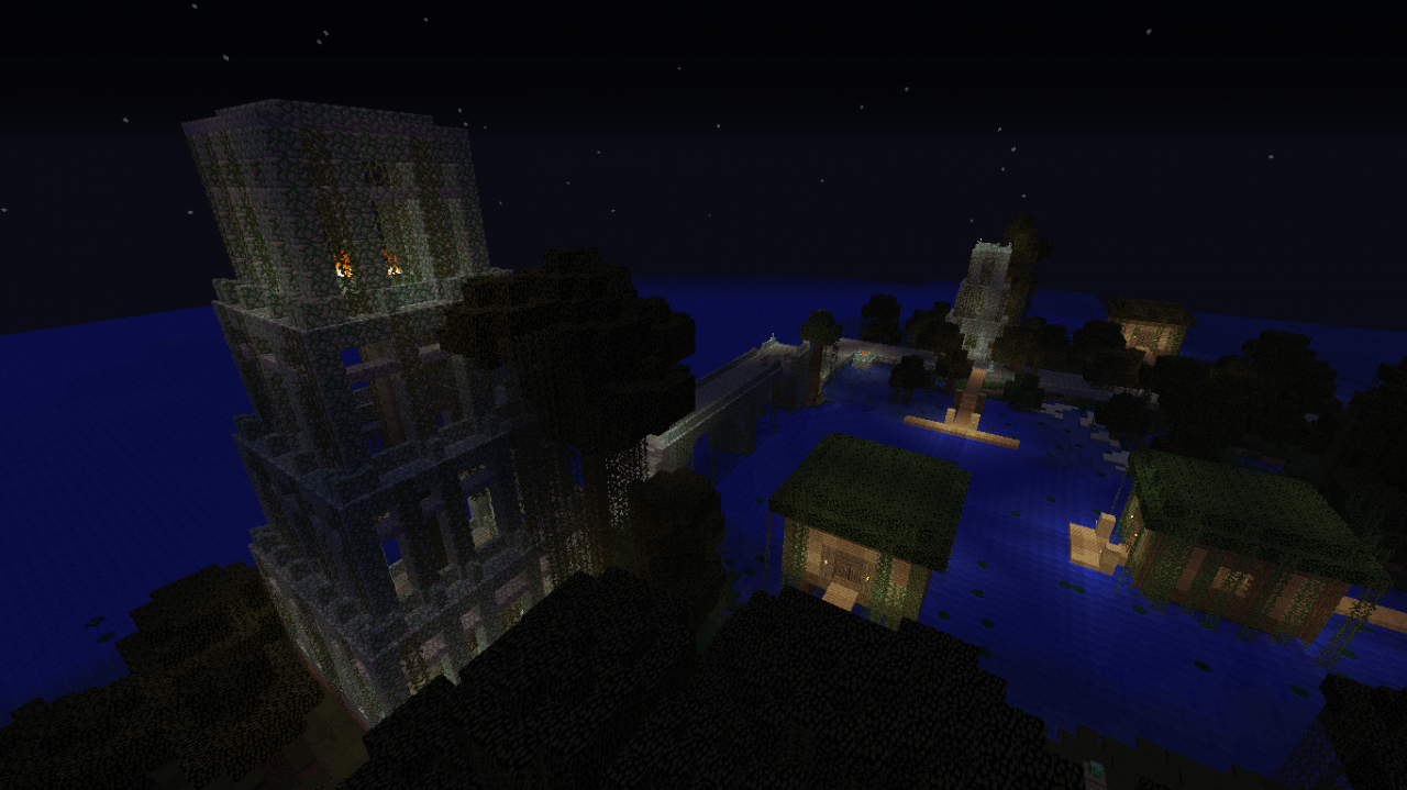 Lush Marshland Minecraft Map