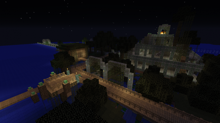 Lush Marshland Minecraft Map