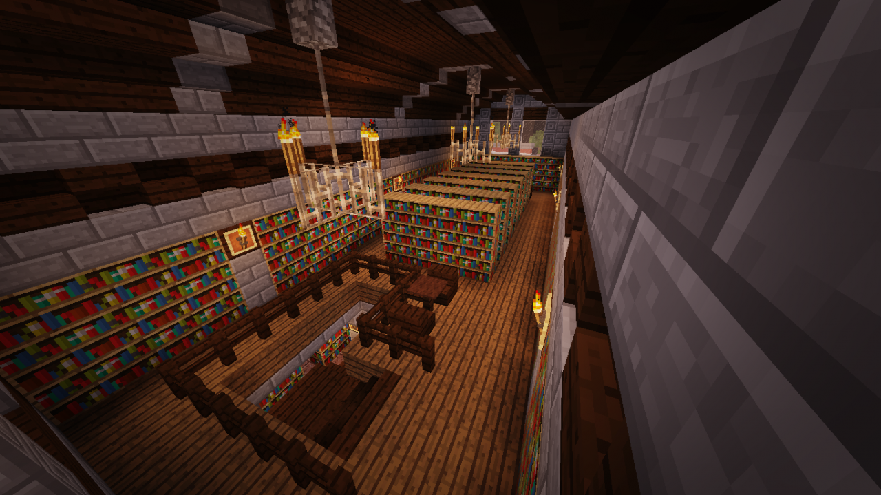 19th/20th Century Library Minecraft Map