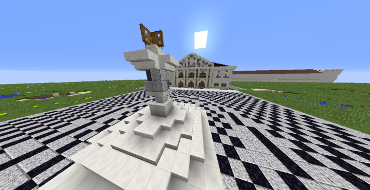 Baixa Pombalina, Lisbon, Portugal Minecraft Map