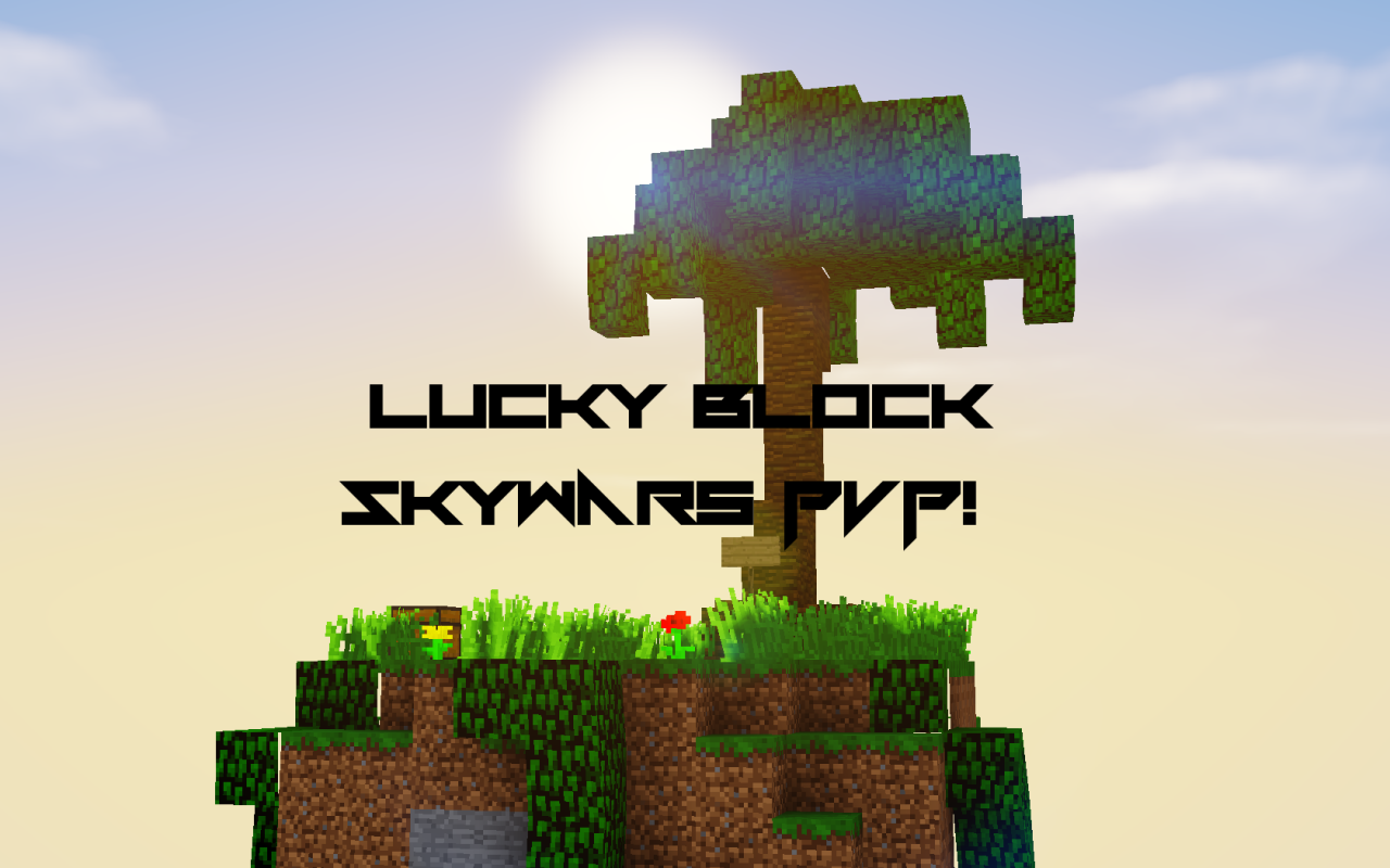 Minecraft Lucky Block Skywars V1.0 Minecraft Map