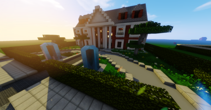 Colonial Mansion - California Style Minecraft Map