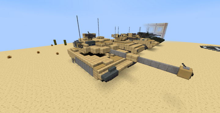Crysis - M5A2 Atlas MBT & Gauss Tank Minecraft Map