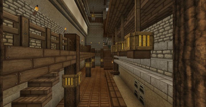 Medieval Snow Manor Minecraft Map