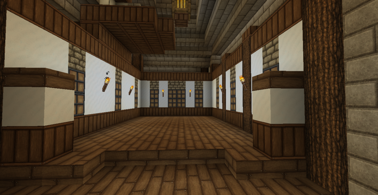 Medieval Snow Manor Minecraft Map