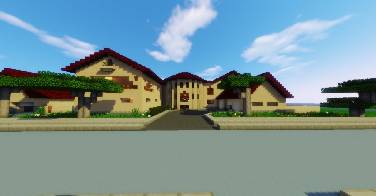 Spanish Style Mansion Minecraft Map